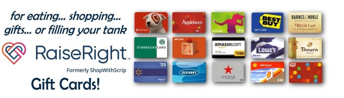 First Lutheran Church | Janesville, WI | RaiseRight (SCRIP) Program